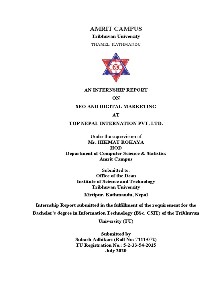 Amrit Campus: Thamel, Kathmandu | PDF | Search Engine Optimization ...