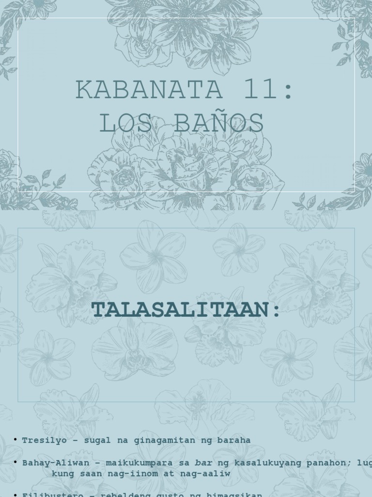 Kabanata 11 El Filibusterismo | PDF