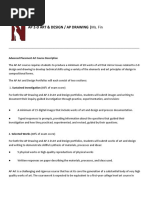 AP Art Drawing Sustained Investigation Guide | PDF | Composition ...