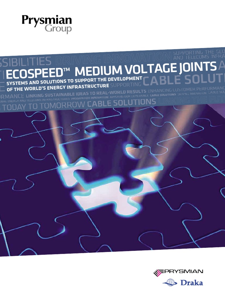 Ecospeed Medium Voltage Joints: Ssibilities | PDF | Electric Power Transmission | Electrical Grid