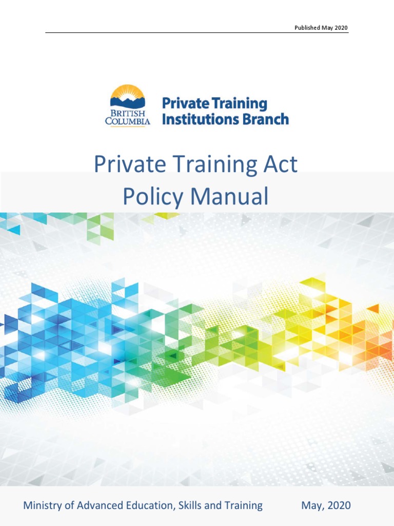 Policy-Manual Ptib PDF | PDF | Fee | Tuition Payments