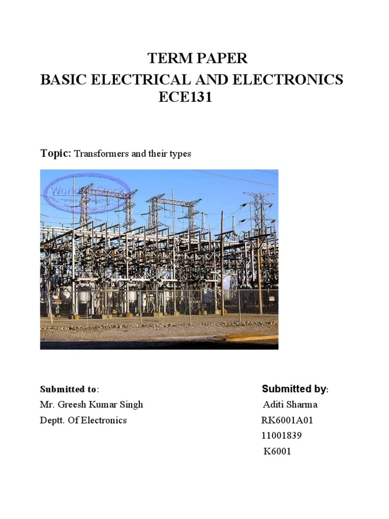 Transformer Ece Pdf Transformer Inductor