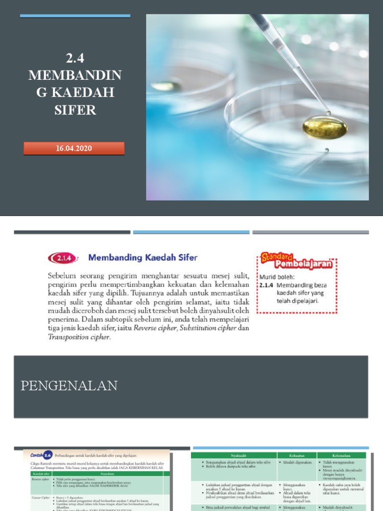 2.1.4 Membanding Kaedah Sifer | PDF