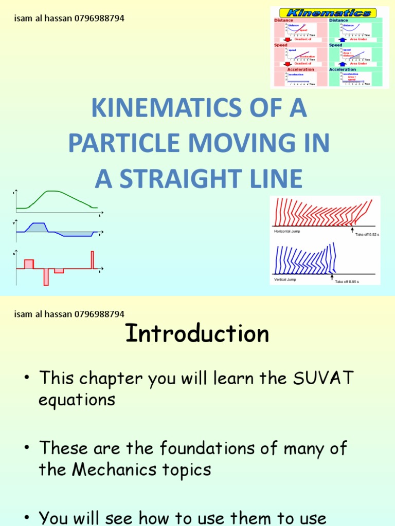 Physics: Mastering SUVAT Equations | PDF | Equations Of Motion | Velocity