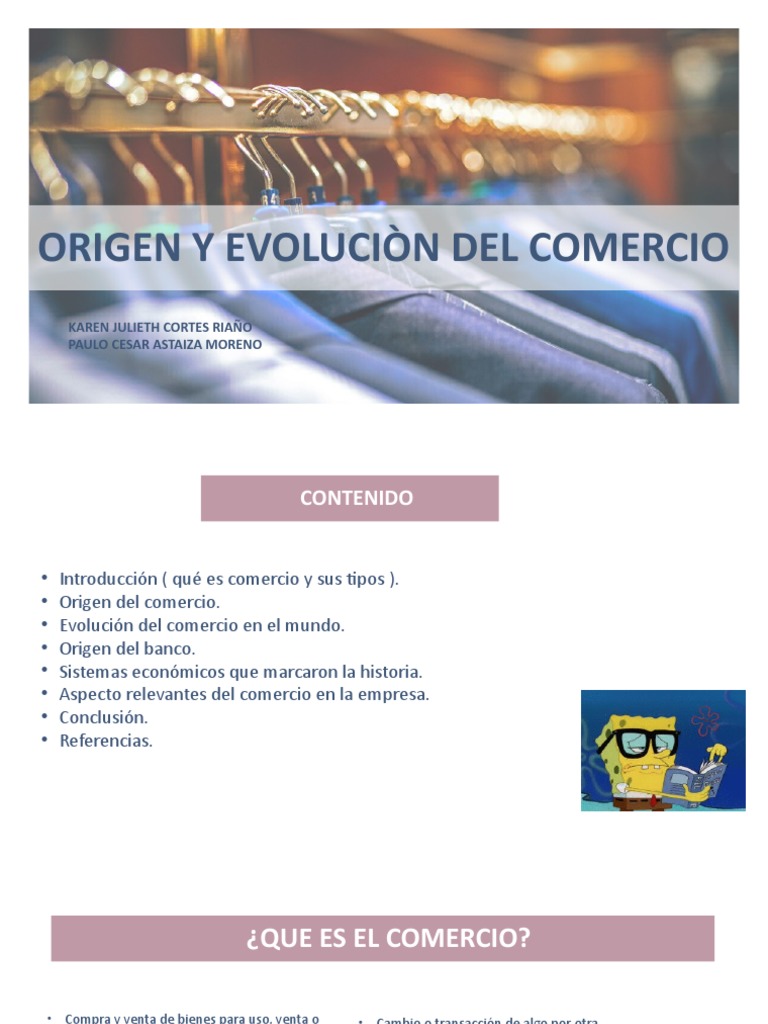 Origen y Evoluciòn Del Comercio 2 | PDF | Permuta | Comercio