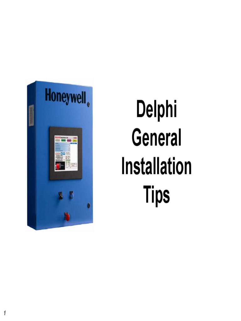 Delphi Installation Tips | PDF | Electrical Wiring | Valve