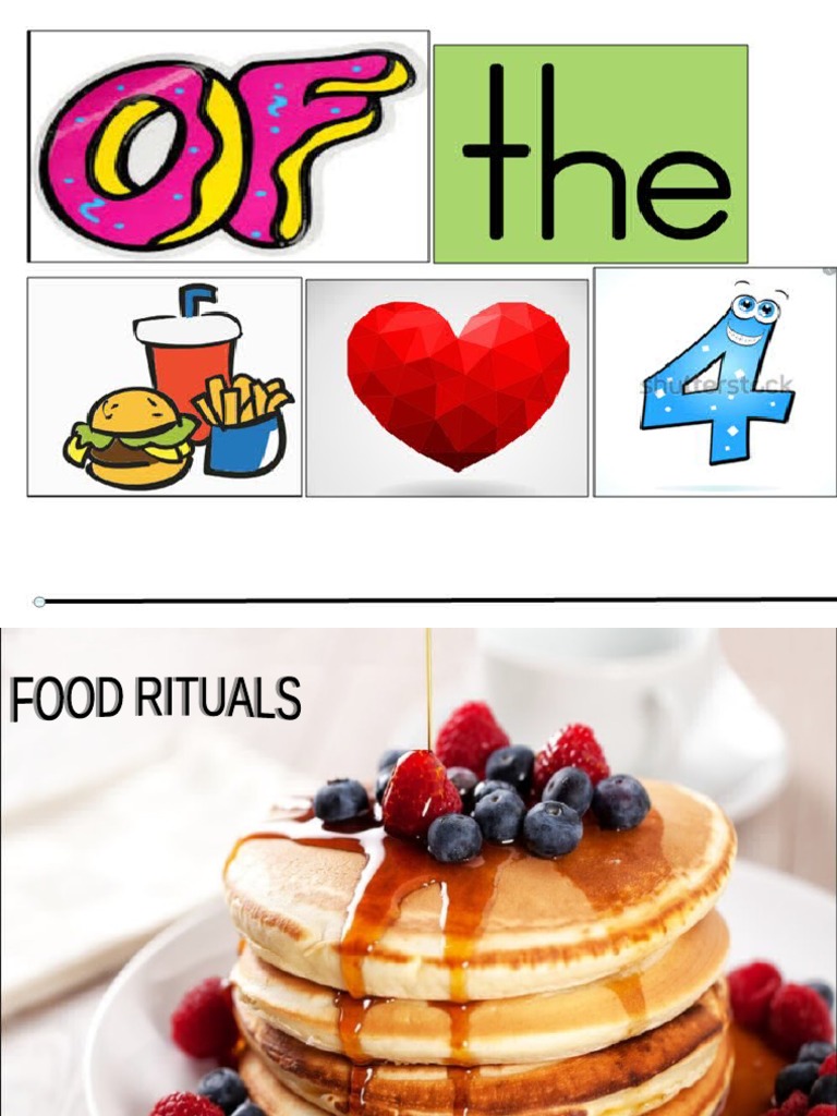 Food Powerpoint | PDF | Foods | Rituals