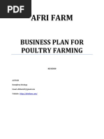 Layer Business Plan | PDF | Poultry Farming | Chicken