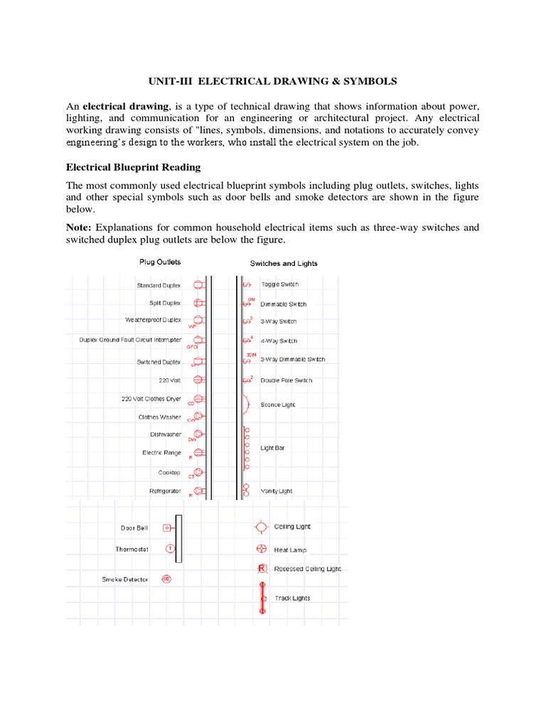 Understanding Electrical Drawings and Schematic Symbols | PDF | Bipolar ...