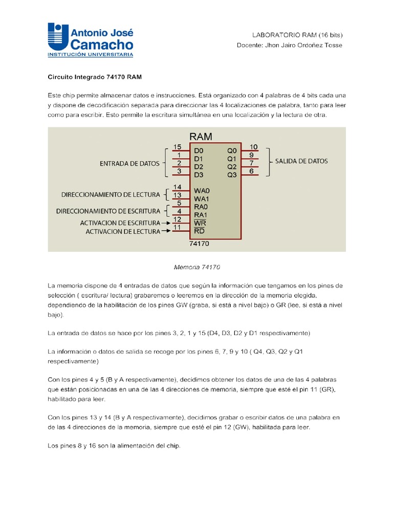 Ram 74170 PDF | PDF