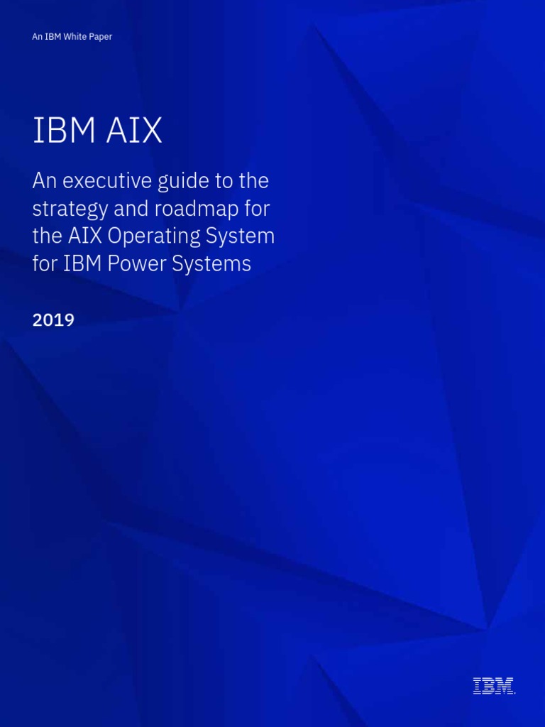 IBM AIX White Pater | PDF | Cloud Computing | Computer Engineering