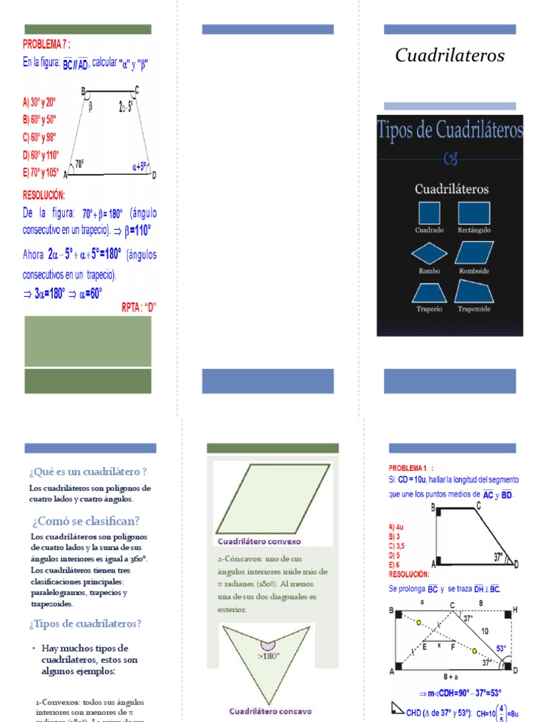 Triptico de Geometria | PDF