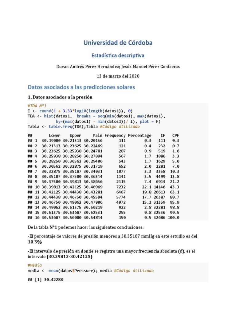 Base de Datos SOL | PDF | Histograma | Mediana