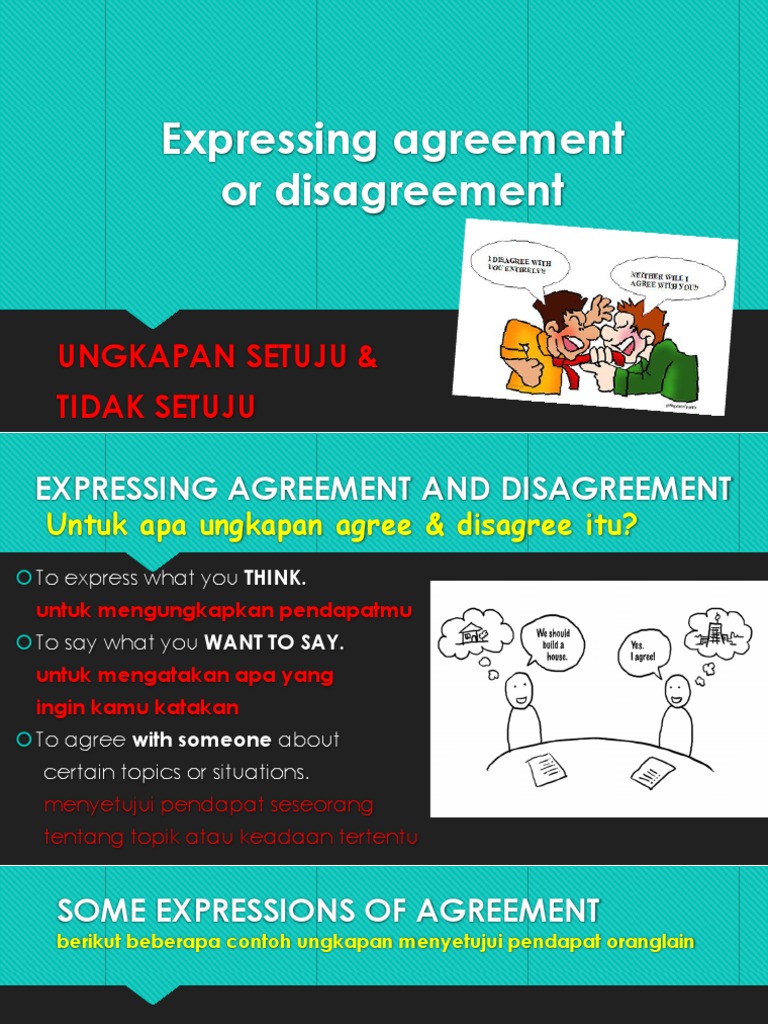 Expressing Agreement and Disagreement | PDF