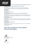 GD&T Quiz - AGI Leaders in GD&T (My Answers) | PDF | Engineering ...