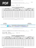 Pilot Flight Experience Record Form | PDF | Aviation | Aeronautics