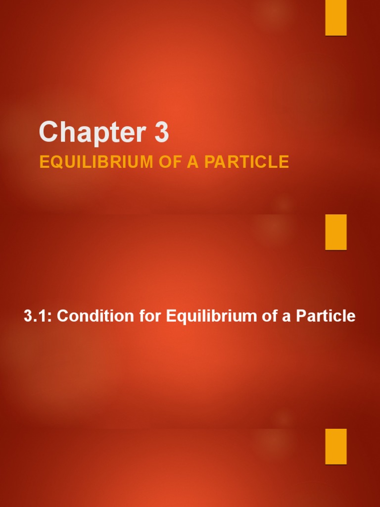 Equilibrium of A Particle | PDF | Truss | Force