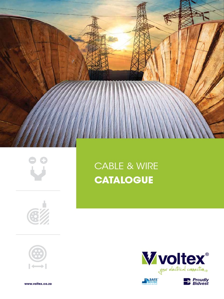 Cable Wire Catalogue PDF | PDF | Electrical Wiring | Wire