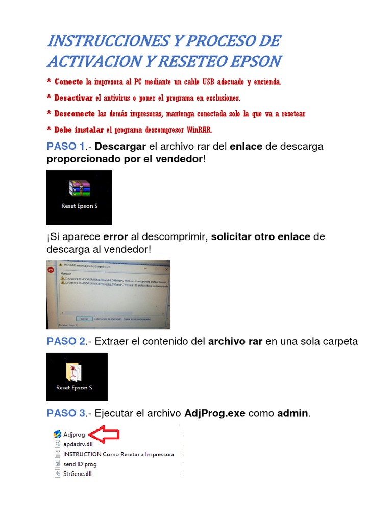 Activacion Reset Esp | PDF