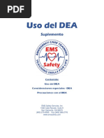 Uso y pasos del DEA en emergencias | PDF | Reanimación cardiopulmonar ...