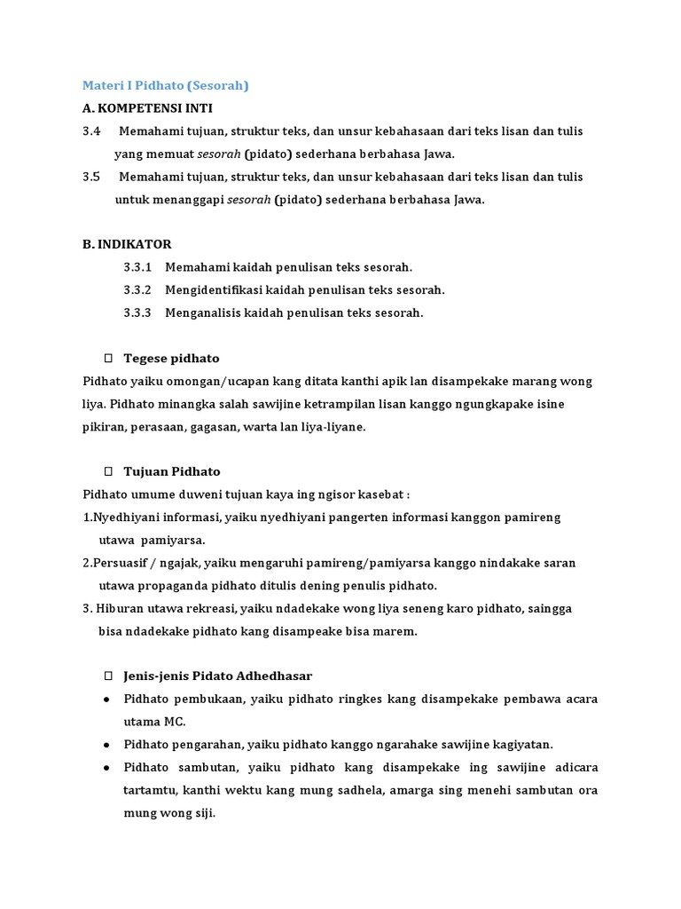 Teks Pidato | PDF | Seni & Disiplin Bahasa