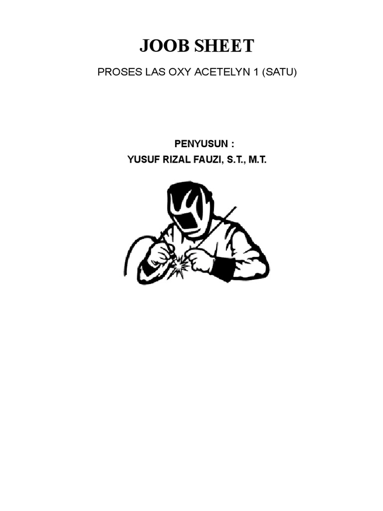 Job Sheet Las Oxy-Acetelyn | PDF