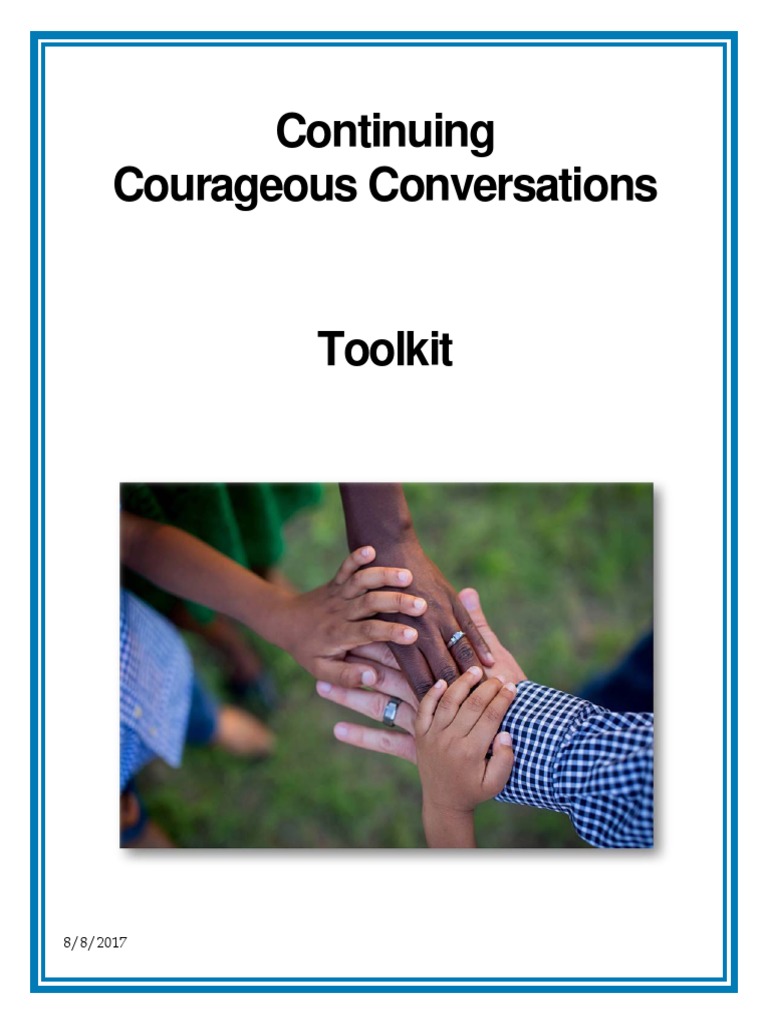 Toolkit For Courageous Conversations | PDF | Race (Human Categorization) | Racism