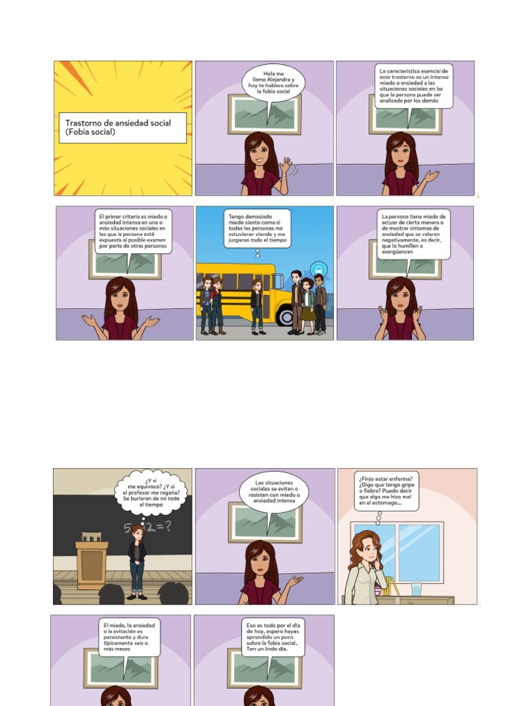 Comic Fobia Social | PDF
