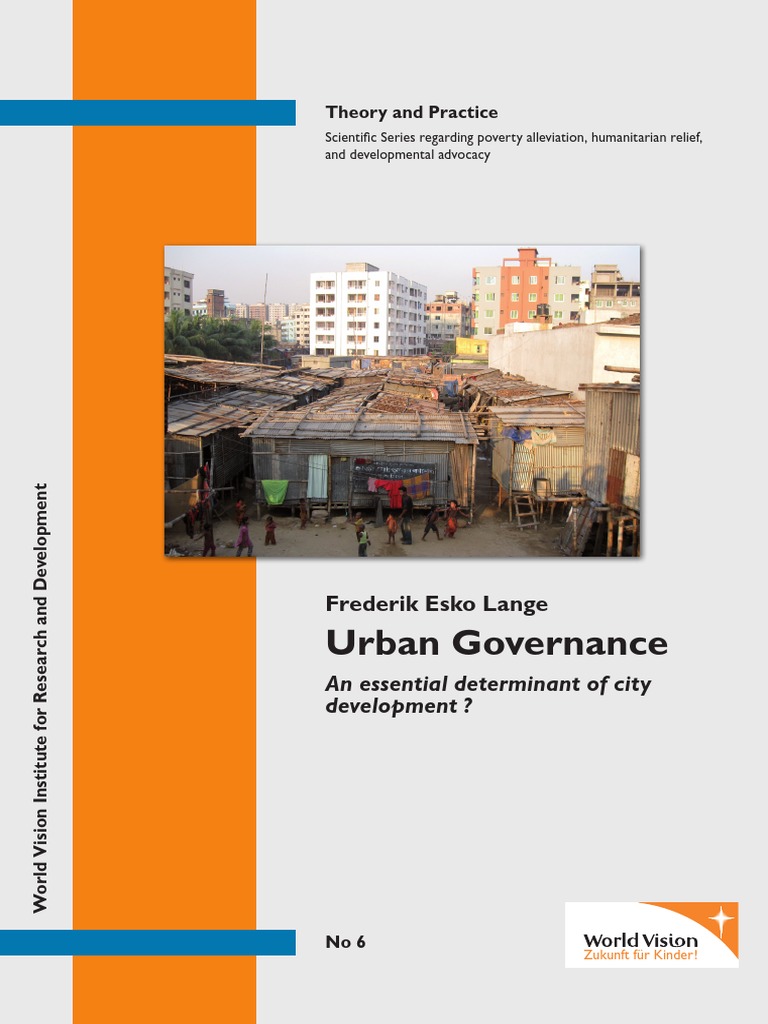 Urban Governance An Essential Determinant of City Development PDF | PDF ...