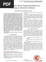 Sample Seminar Report Format | PDF | Augmented Reality | Virtual Reality