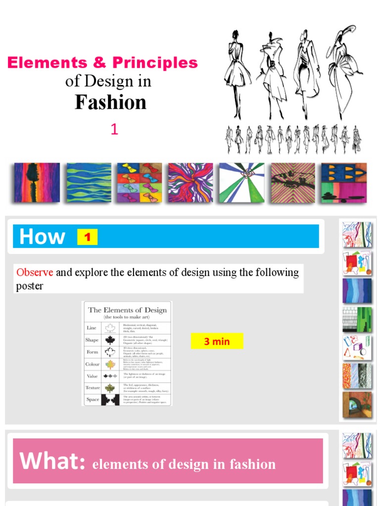 Elements of Design in Fashion | PDF | Rhythm | Design