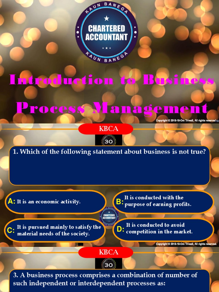 Introduction To Business: Process Management | PDF | Six Sigma ...