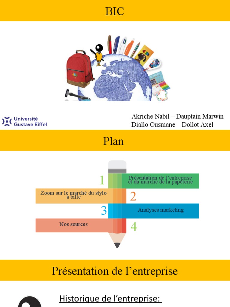 Présentation Bic 1 | PDF | Recyclage | Environnement naturel