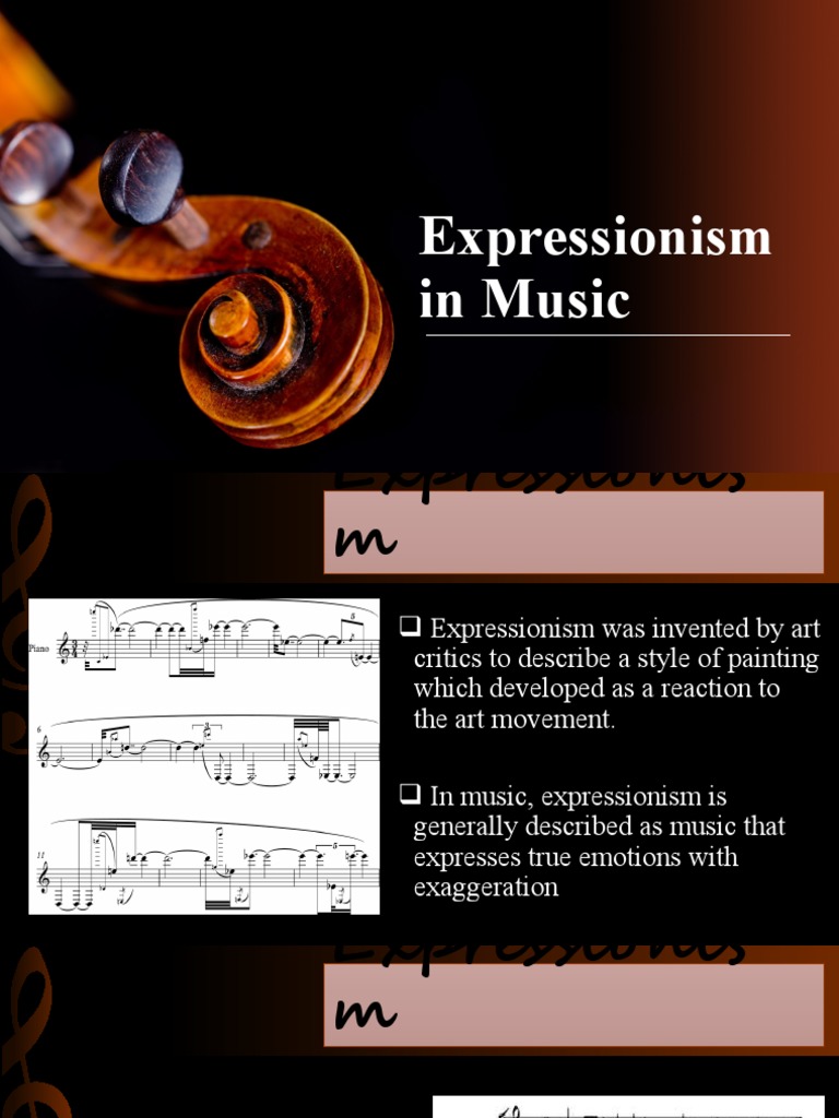 Expressionism in Music 10 | PDF | Classics