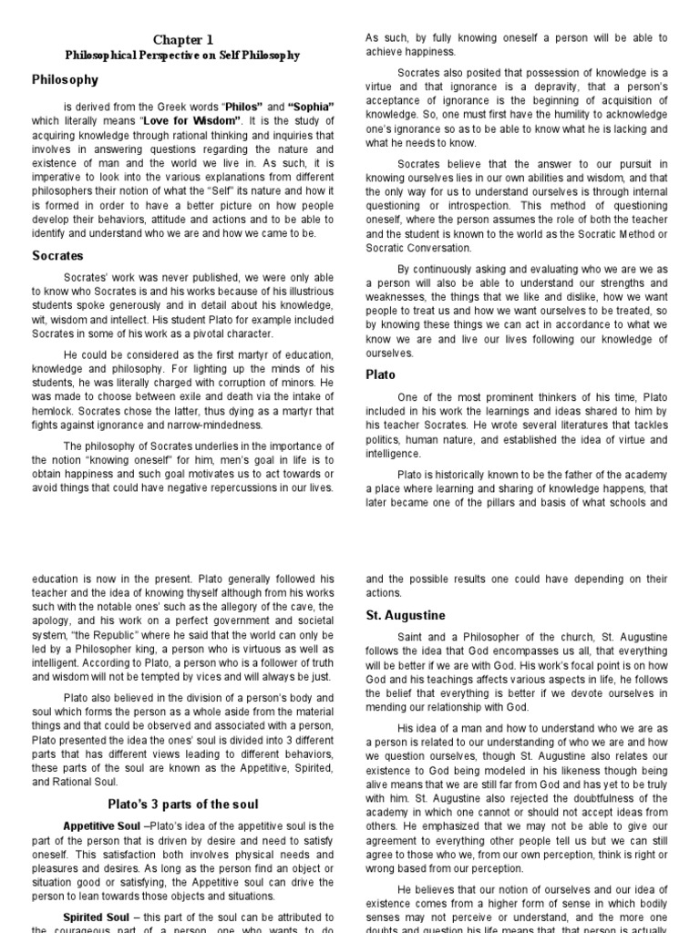 Understanding The Self Printable | PDF | Id | Anthropology