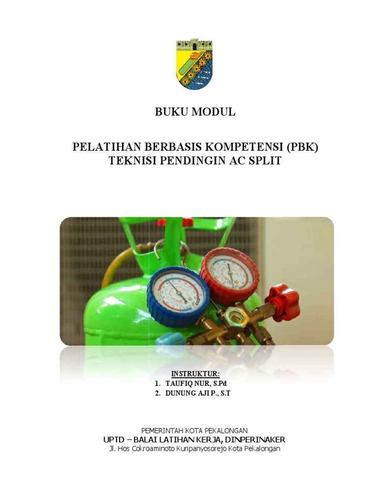 Modul Pelatihan Teknisi AC Split | PDF | Teknologi & Rekayasa