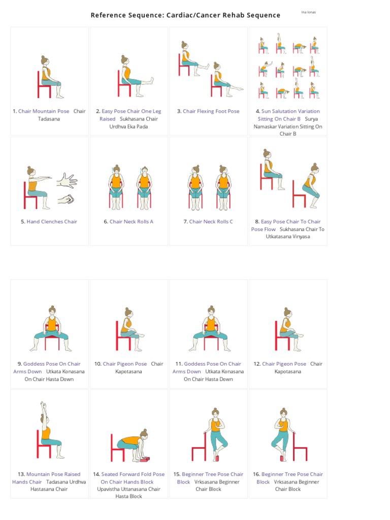 Cardiac Rehab Sequence | Download Free PDF | Yoga | Hatha Yoga