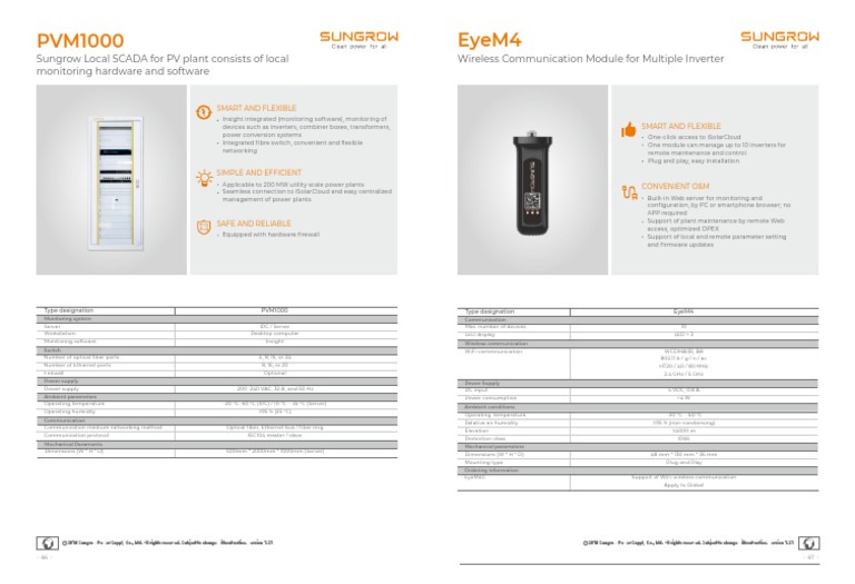 Pvm1000 Eyem4 | PDF | Power Supply | Wi Fi