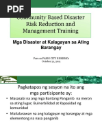 Pasig City DRRM Cycle | PDF | Disaster Risk Reduction | Hazards