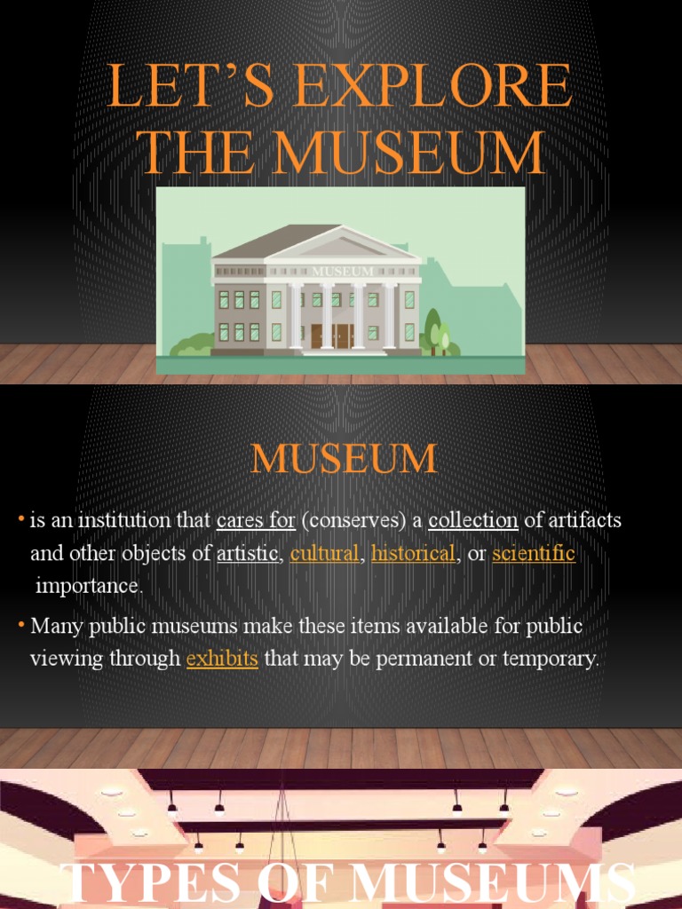 Let'S Explore The Museum | PDF | Social Science | Art