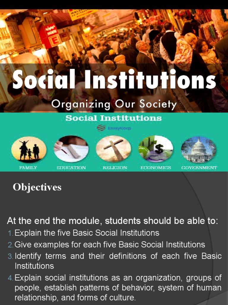 Understanding Social Institutions: Family | PDF | Family | Marriage