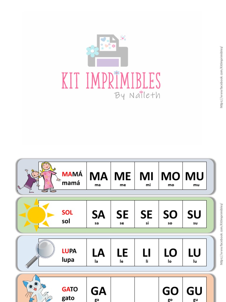 Llavero de Sílabas | PDF