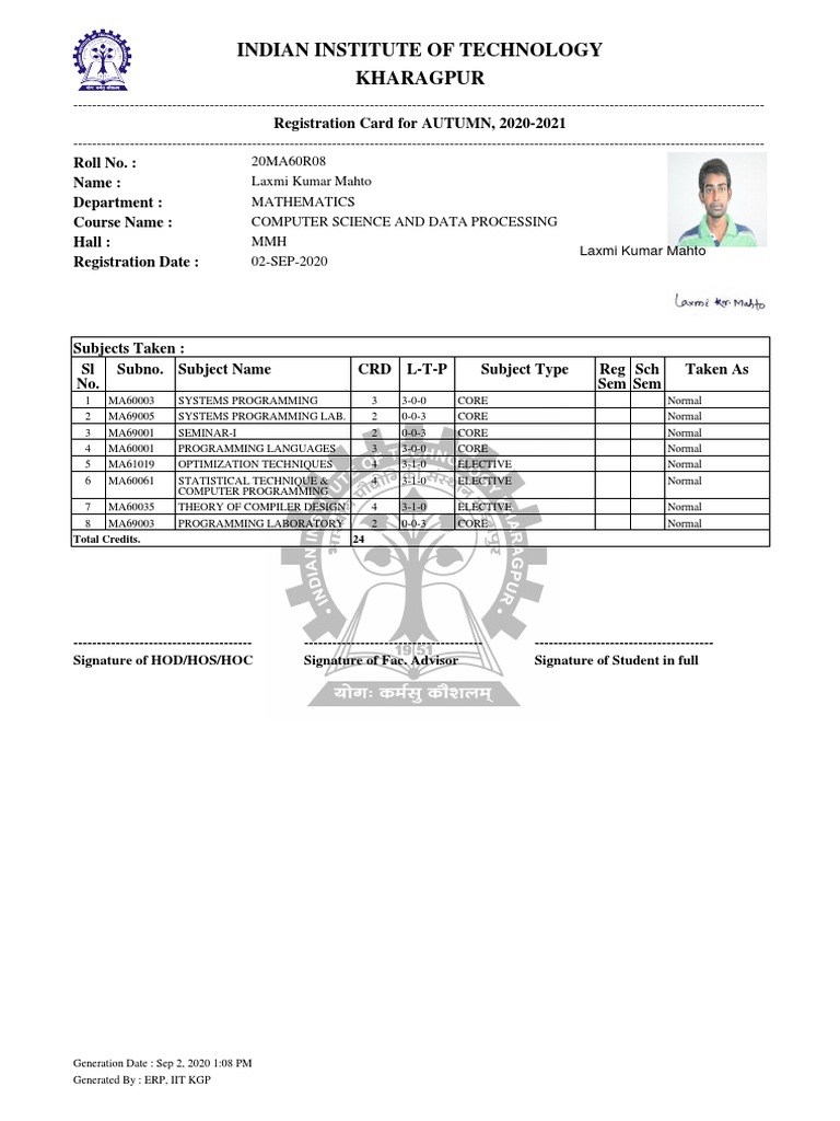Indian Institute of Technology Kharagpur | PDF | Information Technology ...