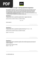 PixiMaths A Level Baseline Intervention Booklet | PDF | Algebra ...