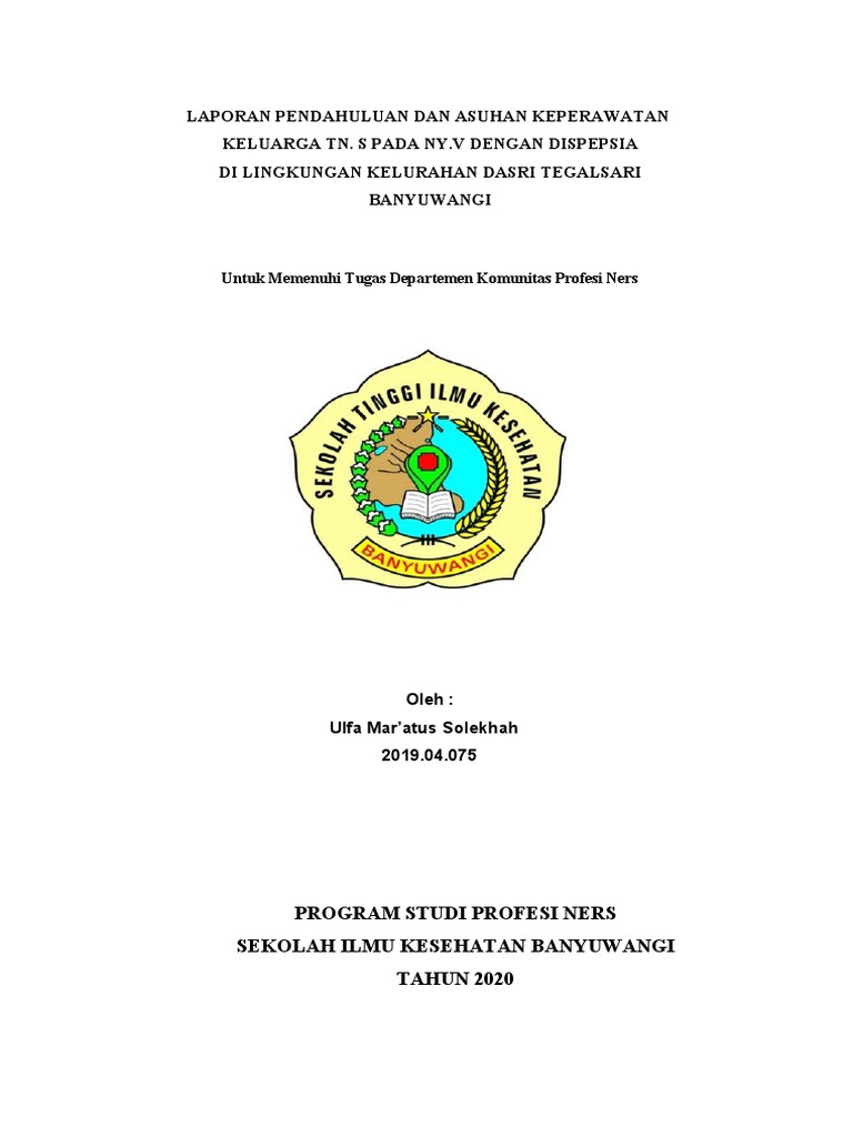 LP Keluarga Dispepsia | PDF