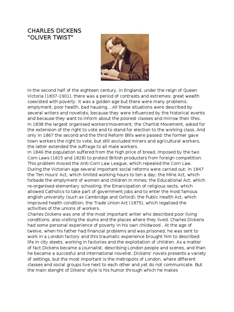 Charles Dickens | PDF | Oliver Twist | Charles Dickens