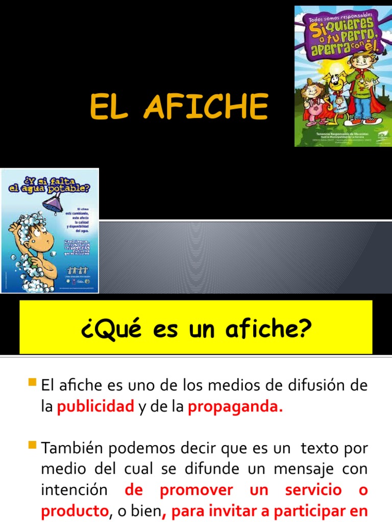 El Afiche | PDF