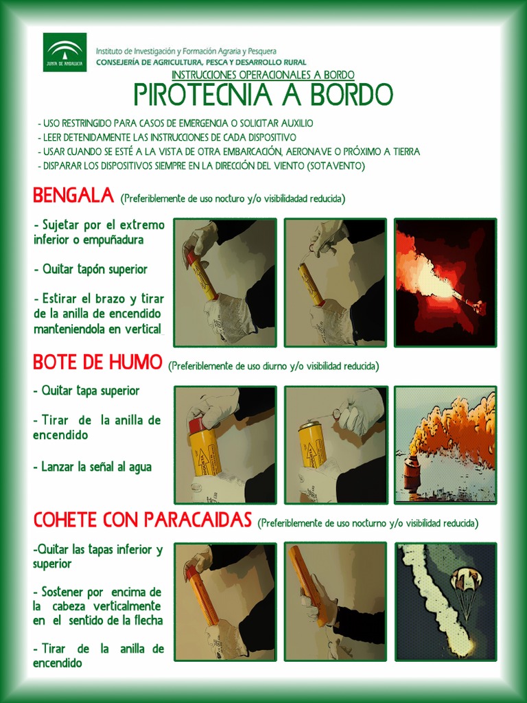 Pirotecnia A Bordo PDF | PDF