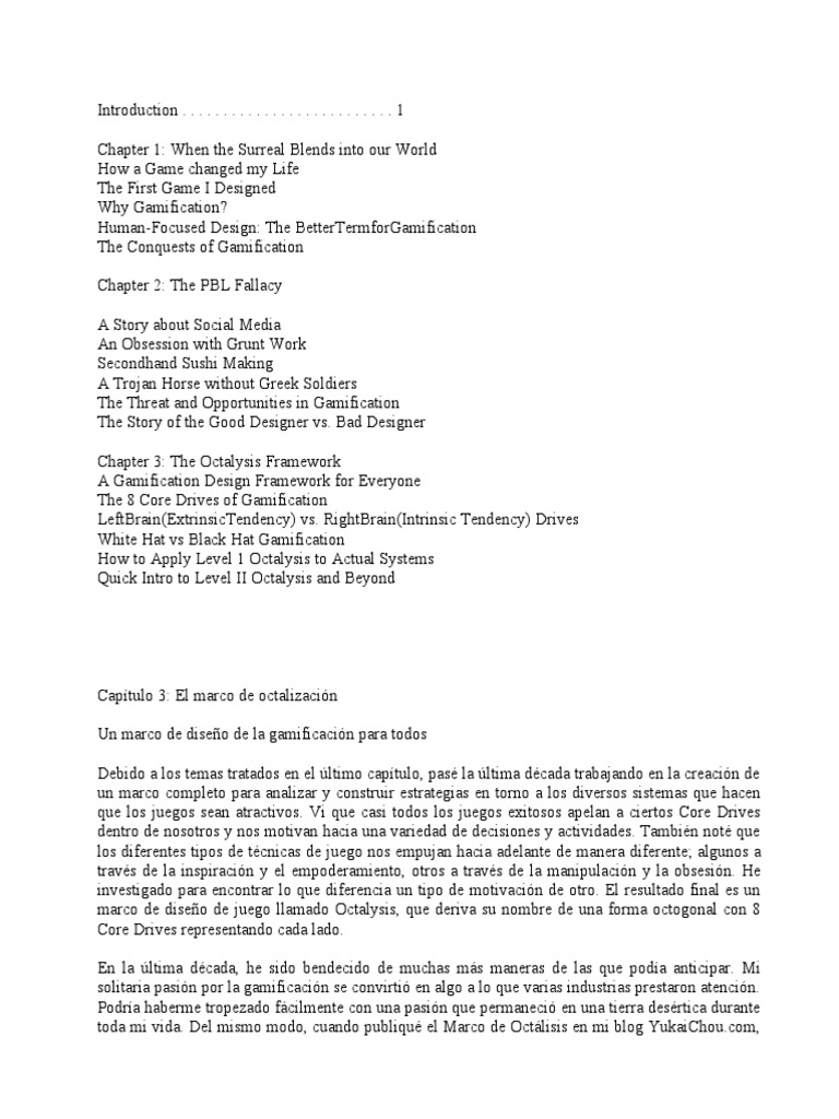 Gamificación Octálisis | PDF | Creatividad | Aprendizaje