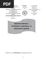 Cours - Introduction À L'analyse Spatiale | PDF